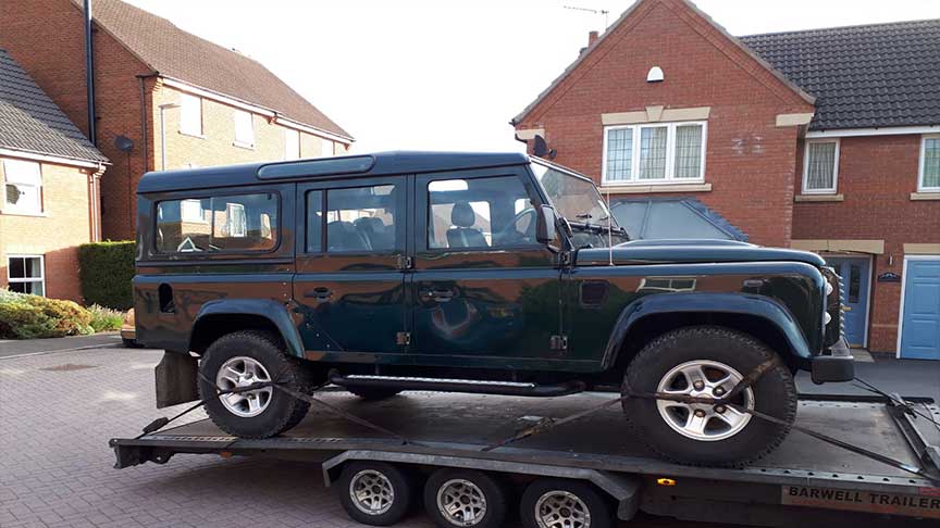 Car Delivery Services UK & Europe | NICK065